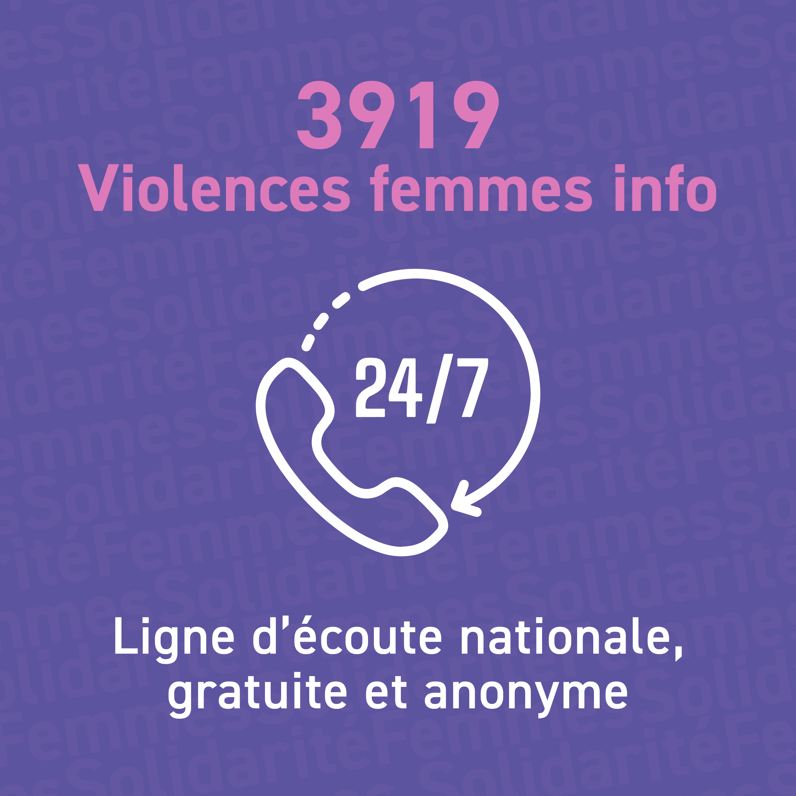 Femmes victimes de violences, contactez le 3919 | Versailles-Habitat